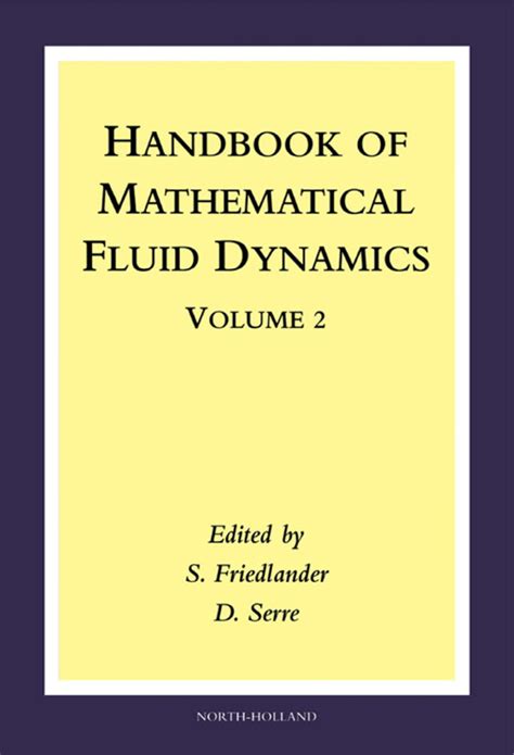 Handbook Of Mathematical Fluid Dynamics Premiumjs Store Handbook Of Mathematical Fluid Dynamics Premiumjs Store