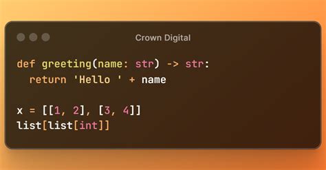 Типизация в Python Сильно Динамично Неявно — Teletype