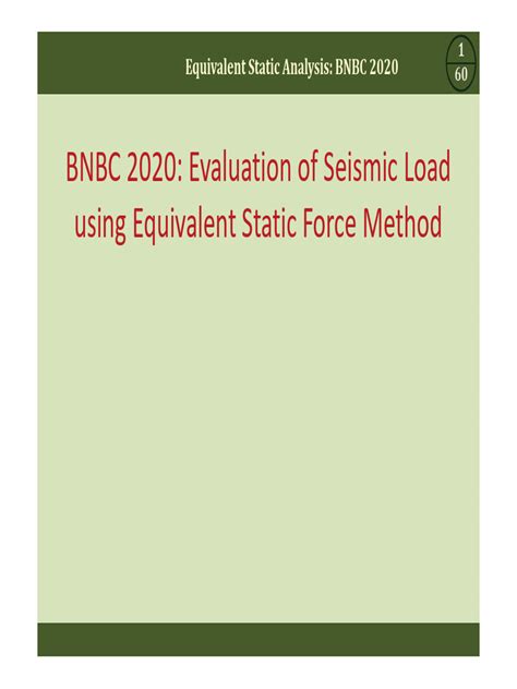 Eq Load Pdf Force Seismology