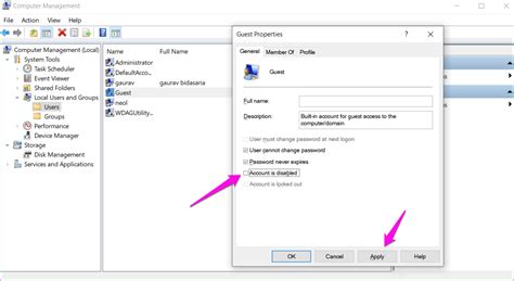 Ways To Get Guest Account Back On Windows