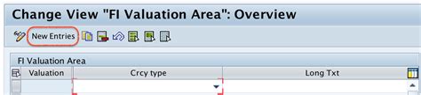 Define Valuation Areas In Sap Fi