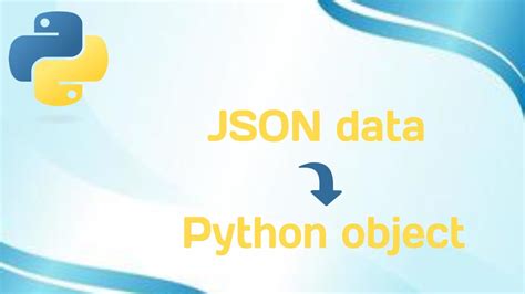 JSON Data To Python Object Pythonprogramming Objects YouTube