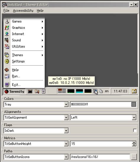 ThemeEditor What If Enhancements Issue SerenityOS Serenity GitHub