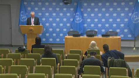 Head Of Unmiss Briefs Press Un Audiovisual Library