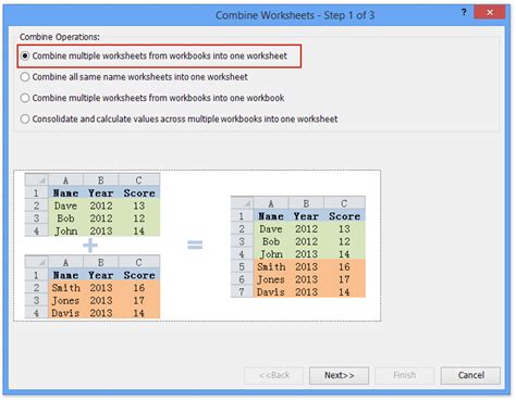 Copy Data From Multiple Worksheets Into One Printable PDF Template
