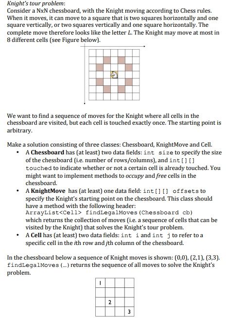 Solved Knights Tour Problem Consider A Nxn Chessboard With