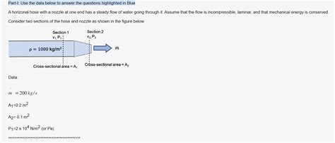 solved part l use the data below to answer the questions
