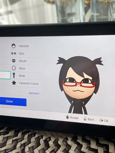 Cute Y2k Japanese Mii Character Aesthetic Grunge Black Colour In 2025 Mii Characters Aesthetic