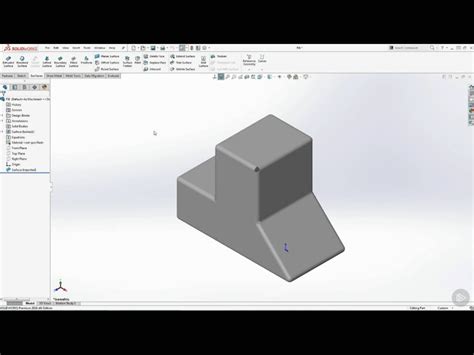 Autocad Street Filled Surface And Delete Face To Fix Missing Or Bad Faces Solidworks