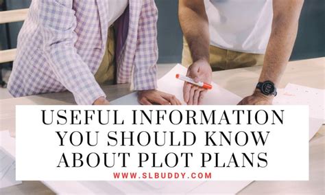 Useful Information You Should Know About Plot Plans
