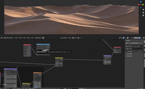Shaders Blending Displacement Textures With Geometry Node Why