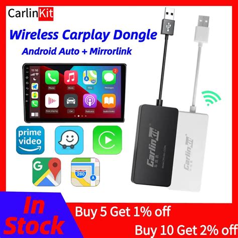 Carlinkit 유선 카플레이 동글 무선 안드로이드 자동 카플레이 스마트 Usb 동글 어댑터 내비게이션 미디어 플레이어 미러링크 Aliexpress