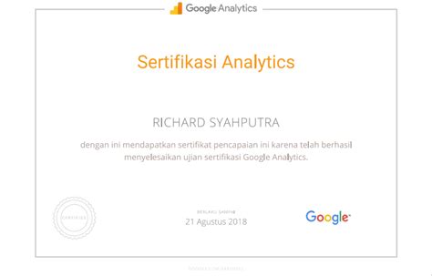 Cara Mendapatkan Sertifikat Google Analytics Padang Xp CreW