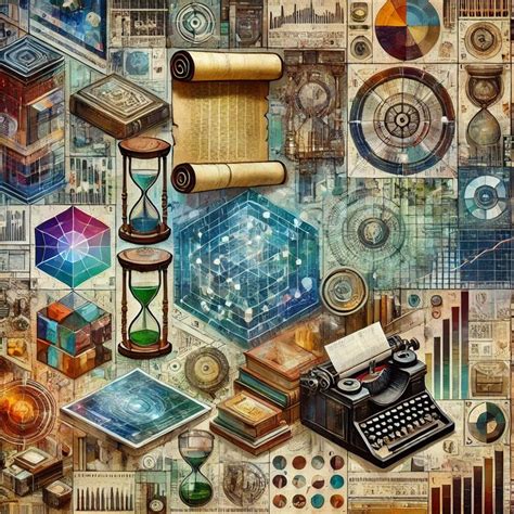 Temporal Fragments Of Data Holographic Displays Ancient Scroll