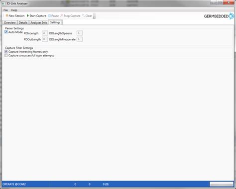 IO Link Analyzer Germbedded GmbH