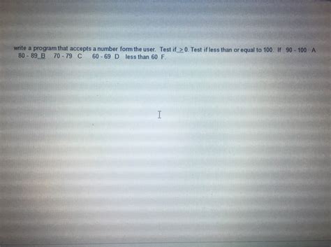 Solved Write A Program That Accepts A Number Form The User