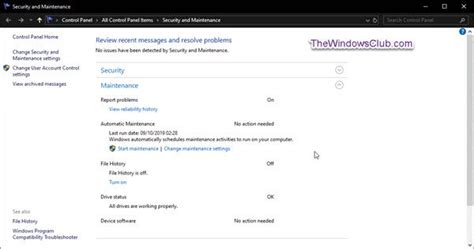 How To Turn Off Security And Maintenance Notifications In Windows 10 2025