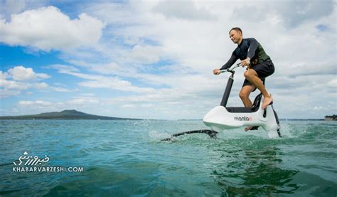 دوچرخه‌سواری روی آب؛ رکاب‌زدن در شرایطی که انتظارش را ندارید ویدیو