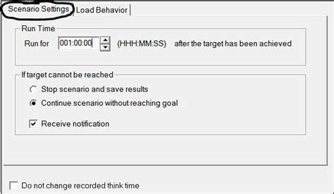 Loadrunner Goal Oriented Scenario