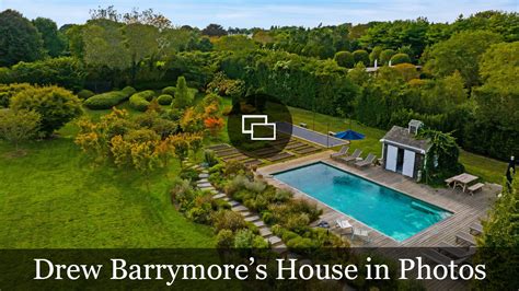 Drew Barrymores Hamptons House Lists For 84 Million