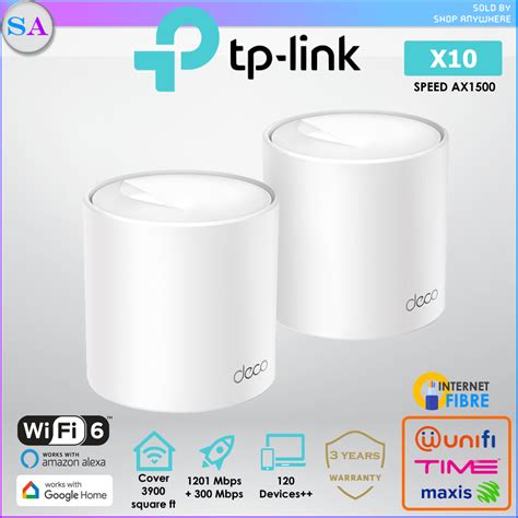 Tp Link Deco X Ax Ai Driven Mesh Wifi Whole Home Wireless