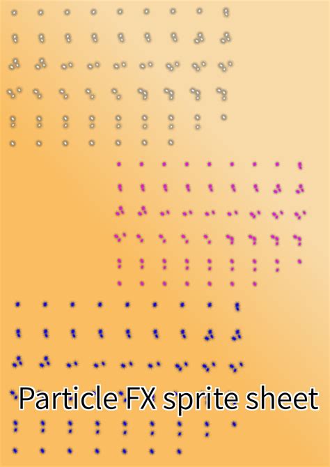 Particle Fx Sprite Sheet Pack By Jimmyjohn99