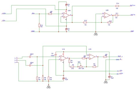 Mic Pre Resources EasyEDA