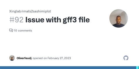 issue with gff3 file · issue 92 · xinglab rmats2sashimiplot · github