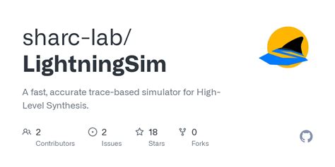 Github Sharc Lablightningsim A Fast Accurate Trace Based Simulator