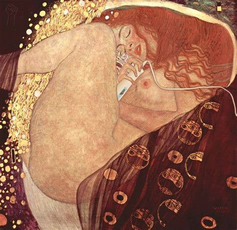 Danae With Magic Wand By Gustav Klimt Missred214