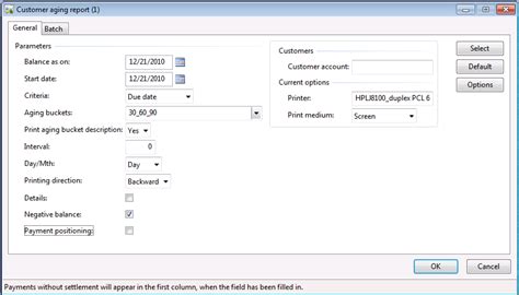 Aging Buckets In Microsoft Dynamics Ax 2009 It Blog
