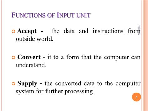 Building Block Diagram Of Computer Process Of CPU Input Unit Processing Unit Output Unit