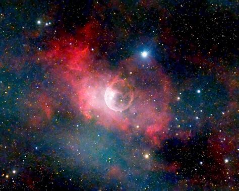 Bubble Nebula Dans First Year Of Astrophotography Photo Gallery