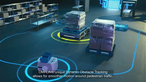 omron flow core 3 0 dynamic obstacle tracking youtube
