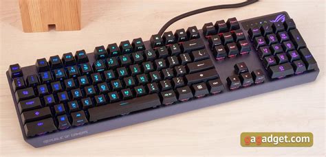 Asus Rog Strix Scope Rx Review An Opto Mechanical Gaming Keyboard With Water Protection