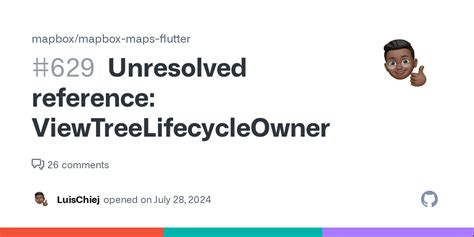 Unresolved Reference ViewTreeLifecycleOwner Issue Mapbox Mapbox Maps Flutter GitHub