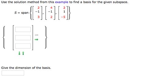solved use the solution method from this example to find a