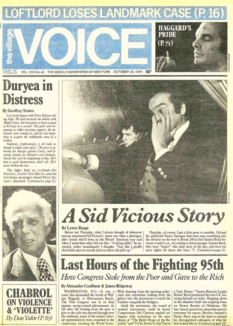 Uma História De Sid Vicious Por Lester Bangs 1978 Tradução Livre