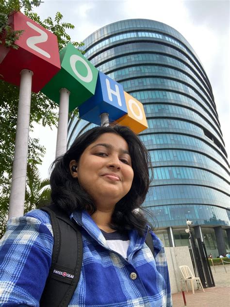 Shruthi R On Linkedin Zohointernship Gratitude 10 Comments