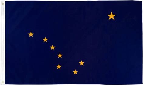 Alaska State 3×5 Flag 100 Denier I Americas Flags