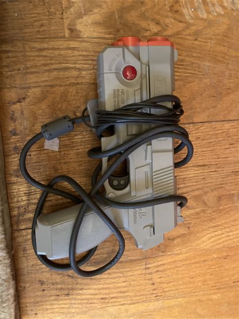 Namco Guncon Light Gun Controller Npc 103 Sony Playstation 1 Ps1 Gray