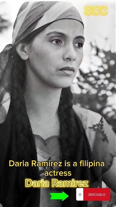Daria Ramirez Is A Veteran Filipina Actress In The Philippines Shorts