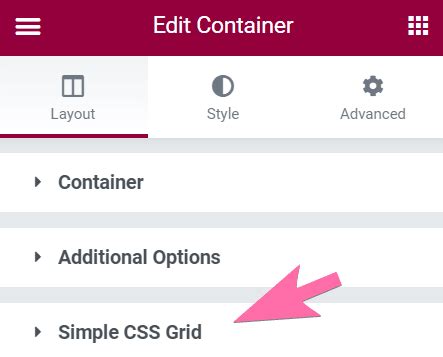 Simple CSS Grid For Elementor Documentation Element How