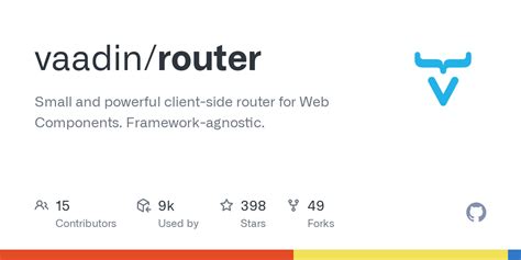 Github Vaadinrouter Small And Powerful Client Side Router For Web