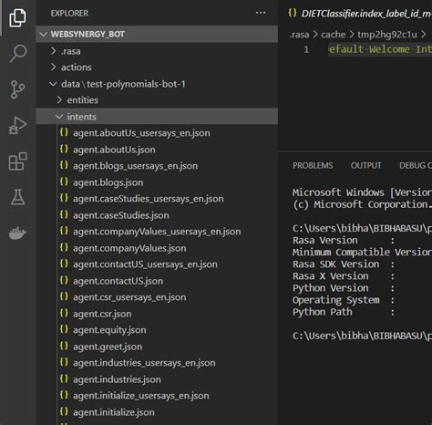 All Intents Were Not Detected While Dialogflow To Rasa Migration