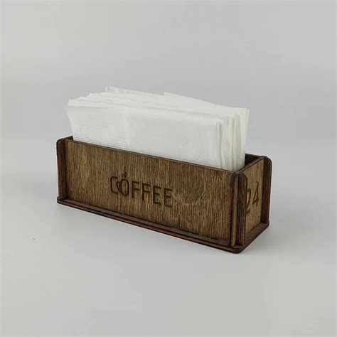 Деревяний органайзер для серветок 165х58х54мм продаж ціна у Івано Франківську Аксесуари