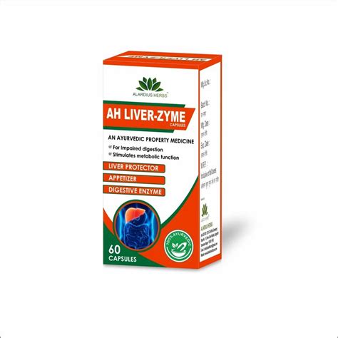 Ah Liver Zyme Capsule Packaging Type Box At Rs 190 Bottle In Yamuna