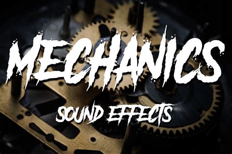 Mechanics Sound Effects | 음향 효과음 | Unity Asset Store