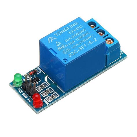 módulo relé 1 canal 12v 10a autocore robótica autocore robótica