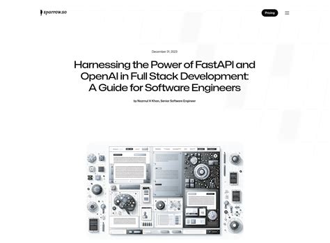Harnessing The Power Of Fastapi And Openai In Full Stack Development